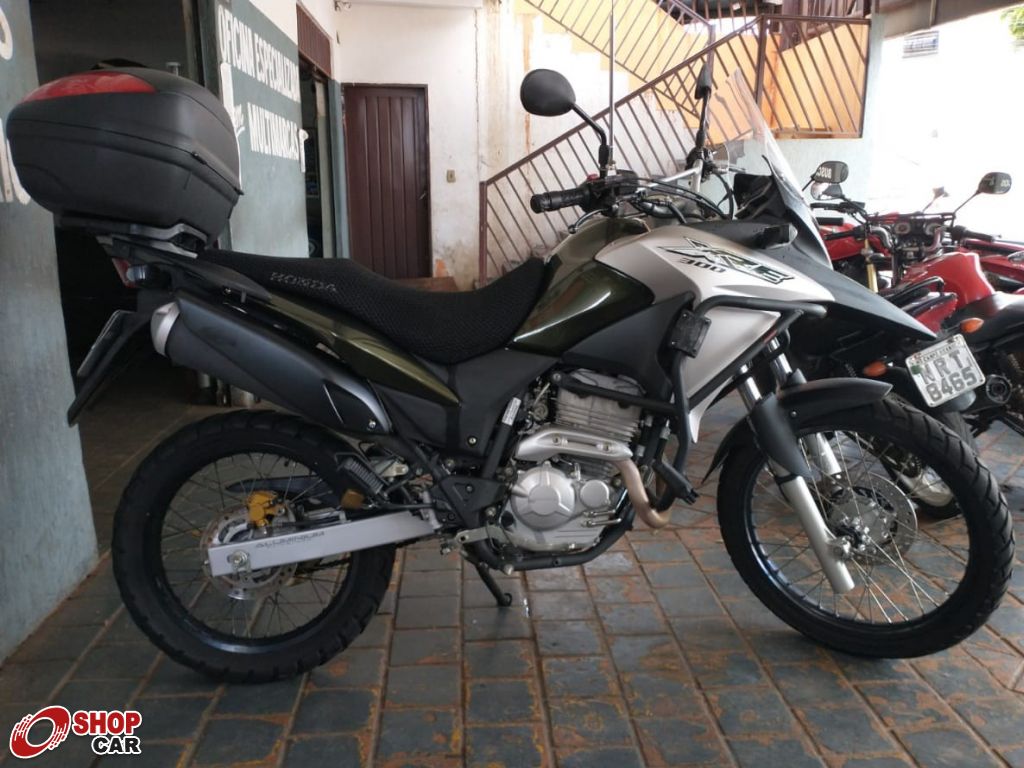 XRE 300 Preta/Verde 2017 - HONDA - Campo Grande - 1035474 | SHOPCAR