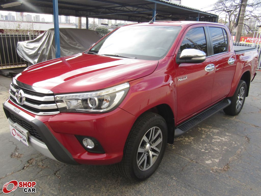 TOYOTA Hilux SRX Vermelha 2016 - Campo Grande - 1093696 | SHOPCAR